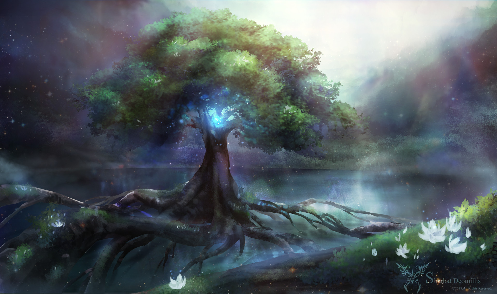 ArtStation - - Revive - short animation background [5]