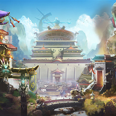 ArtStation - Illustration - Chun GUN mobile