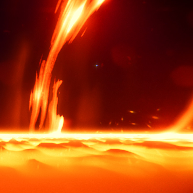 ArtStation - VFX Art Scene - Sun