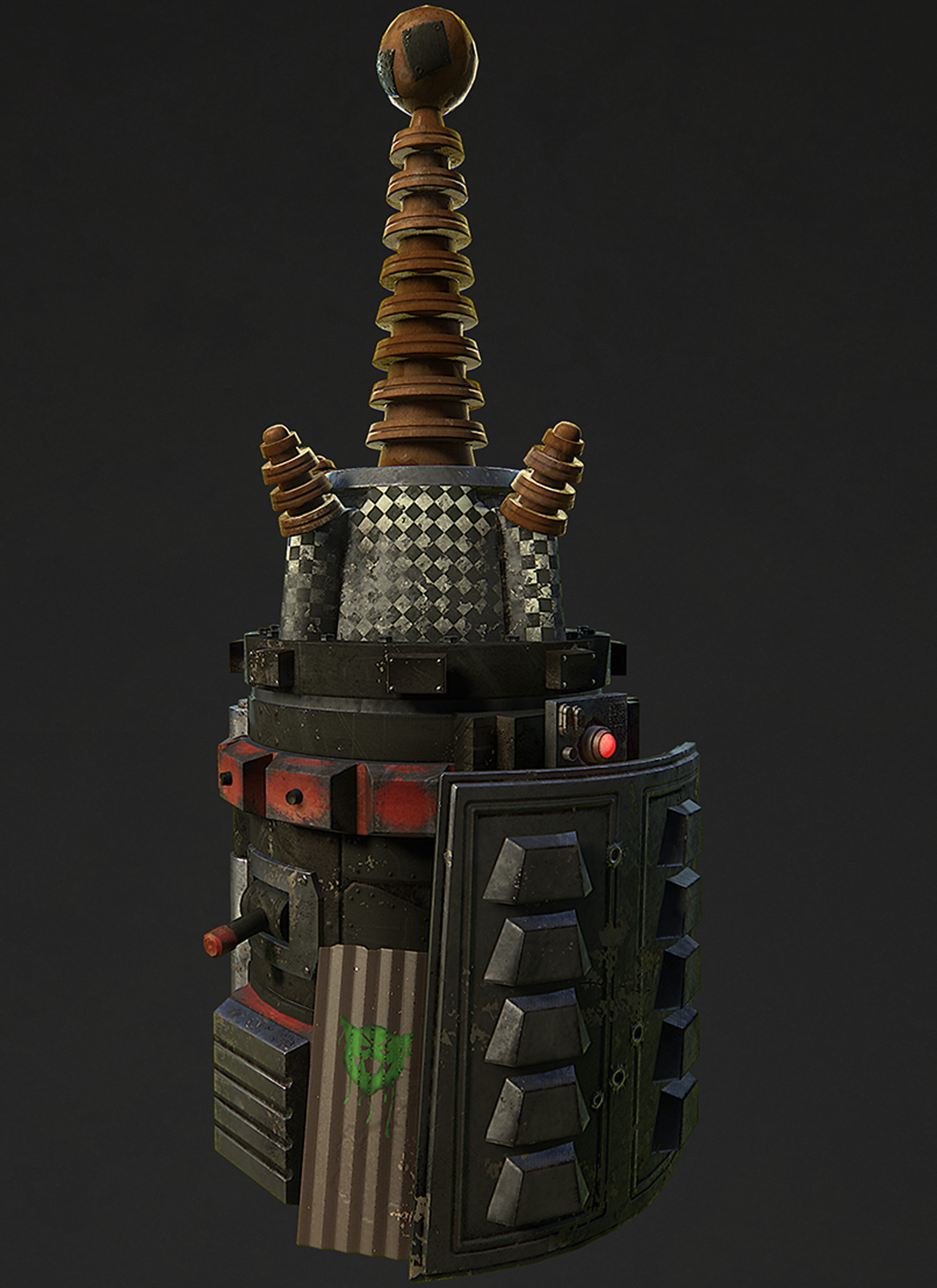 ArtStation - Warhammer 40K Ork Forcefield Generator