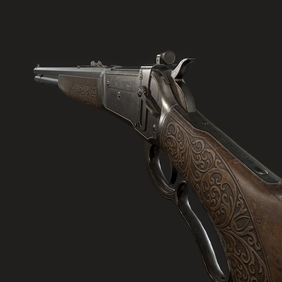 ArtStation - Winchester Model 1886