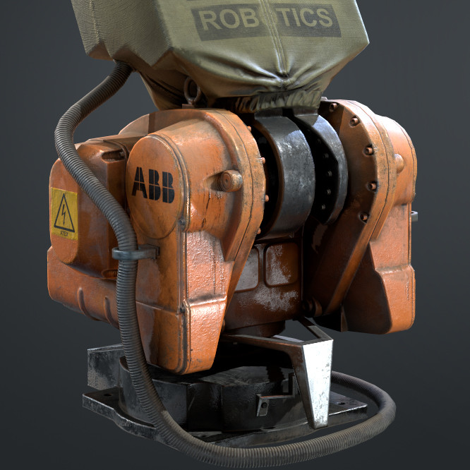 ArtStation - ABB Robotics IRB 5400