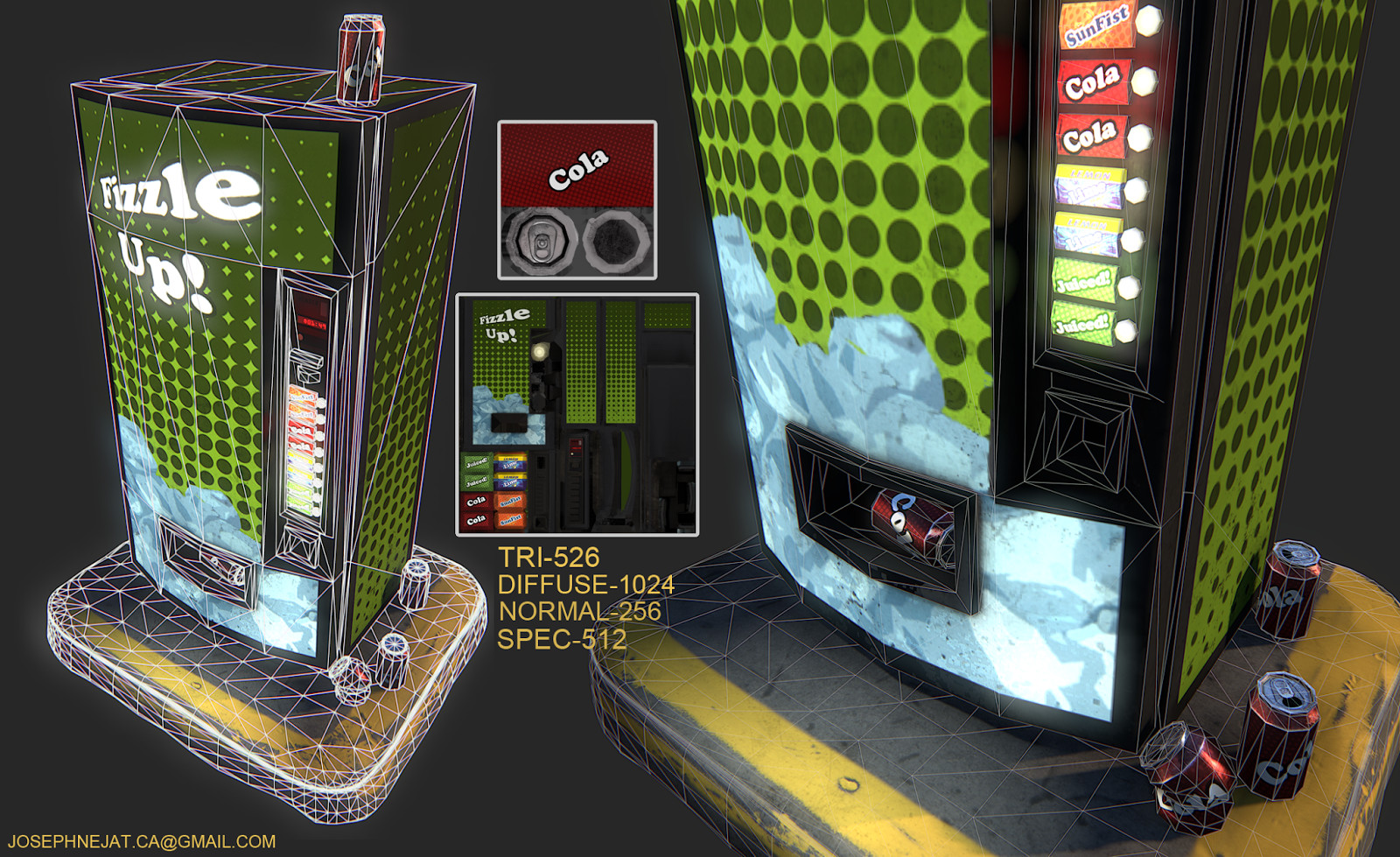 ArtStation - GTA style Vending machine