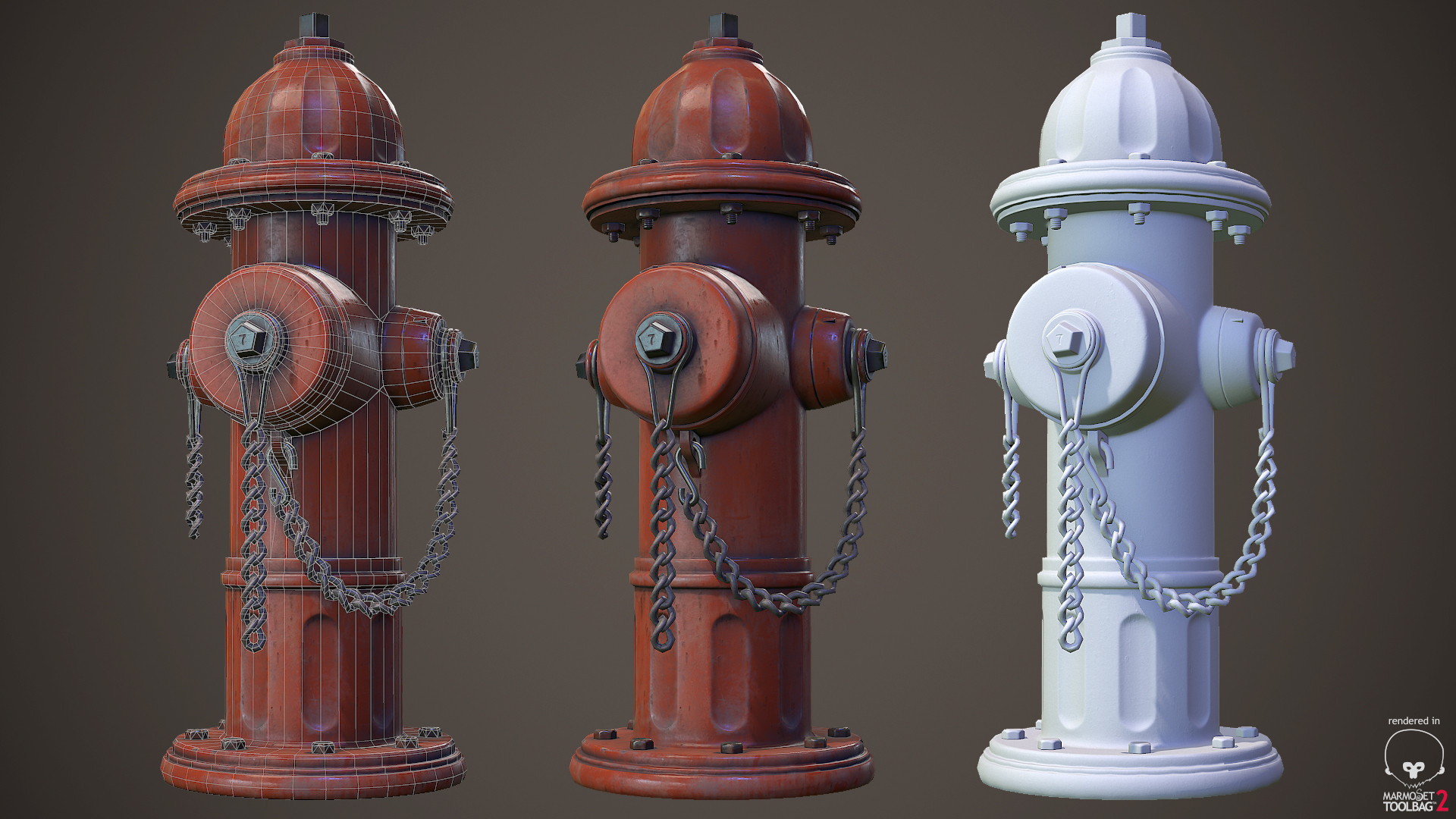 ArtStation - Fire Hydrant