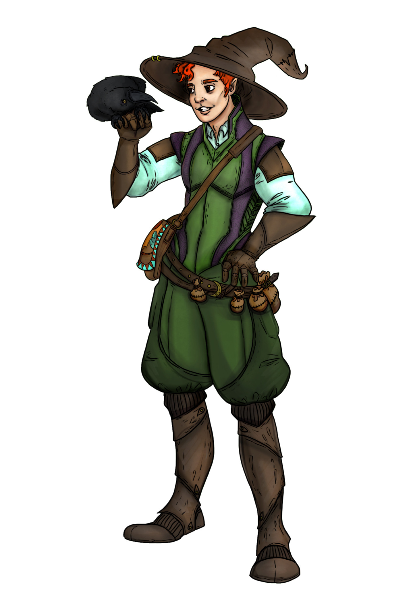 ArtStation - 'Commission' DnD Warlock