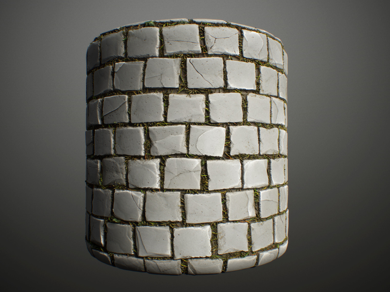 ArtStation - Mossy Cobblestone