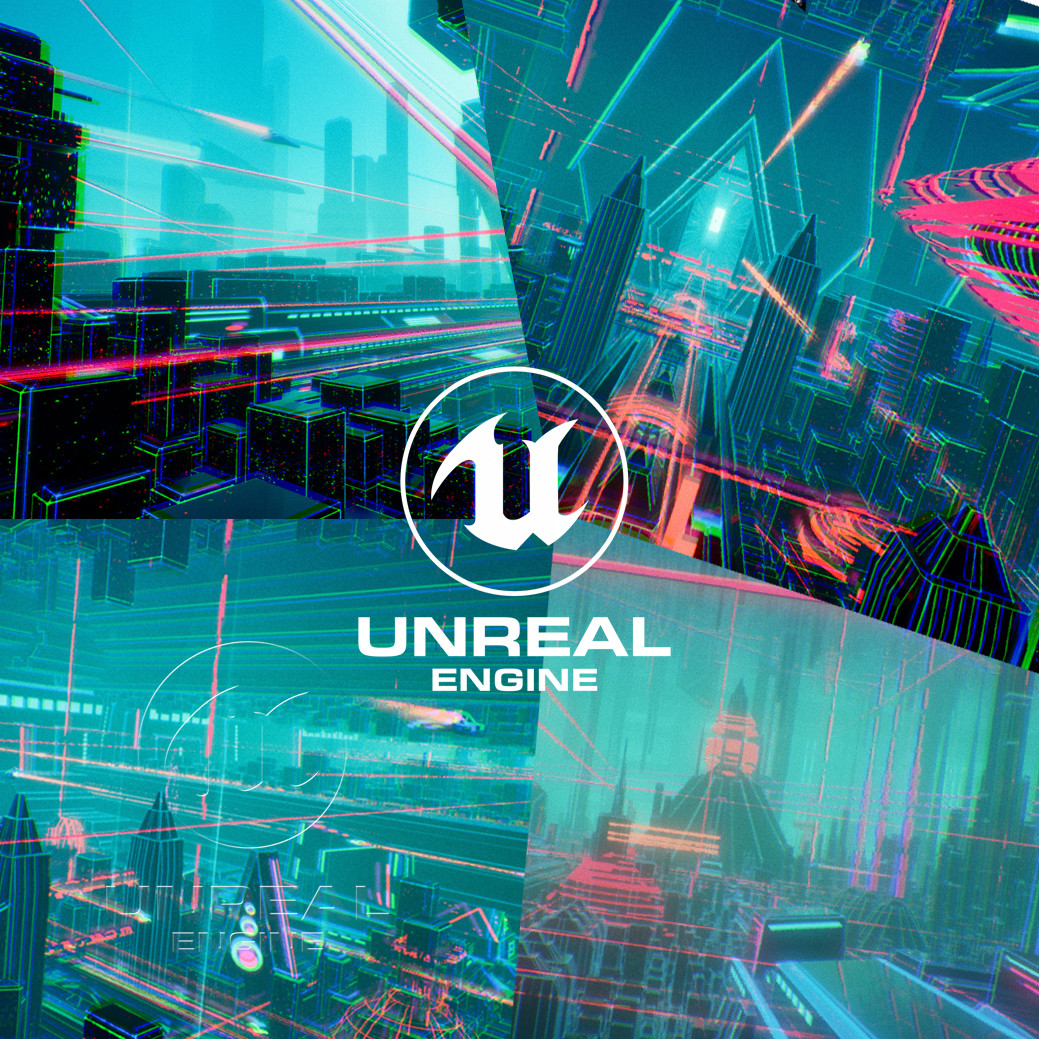 ArtStation - Antrum - stylized underground futuristic megacity