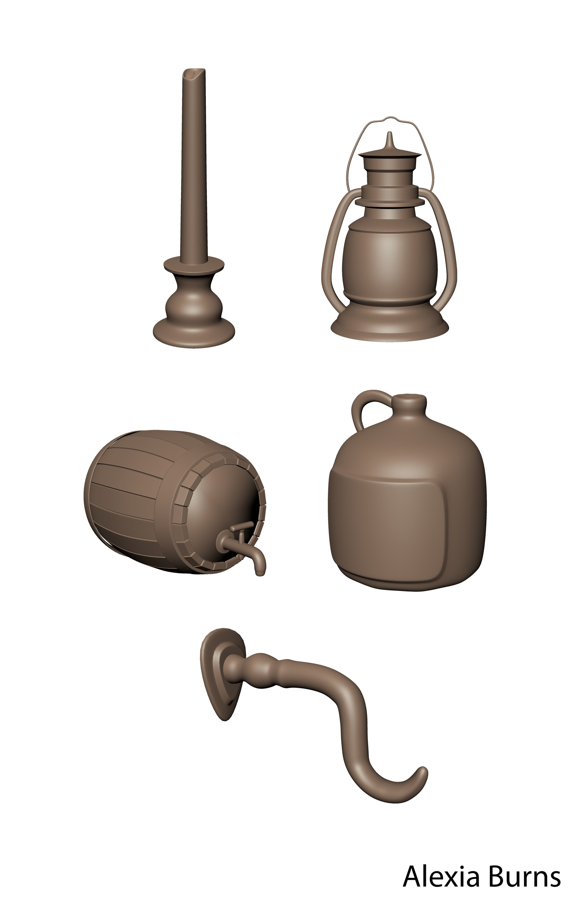 ArtStation - Prop Model Compilation