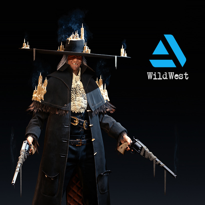 ArtStation - Gunslinger real-time character
