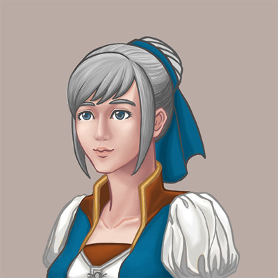 ArtStation - The Crown Princess Character Concept