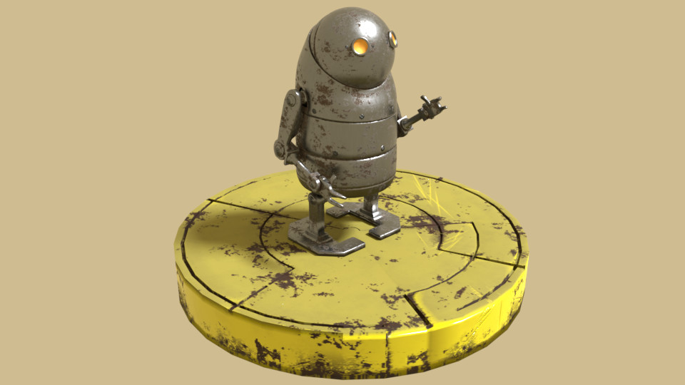 ArtStation - Nier Automata Robot