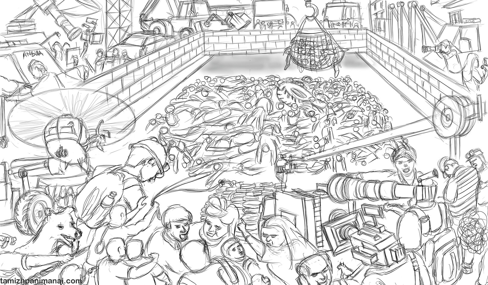 ArtStation - Destructive bridge