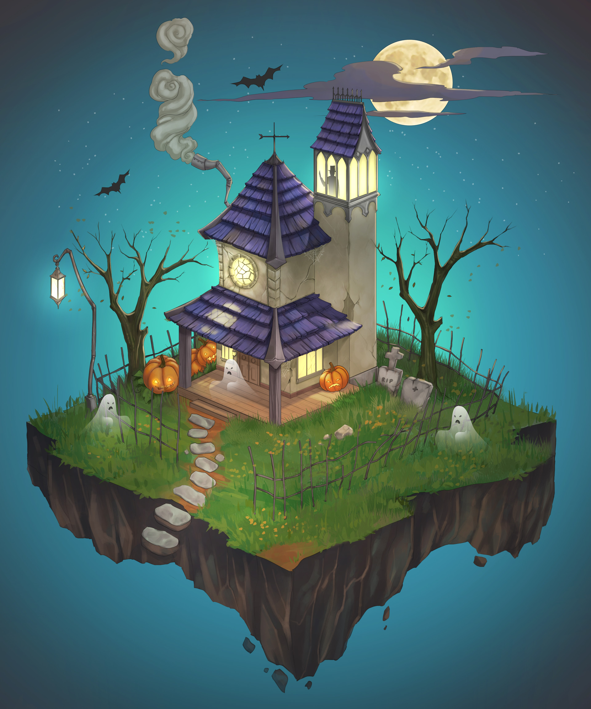 ArtStation - Haunted house