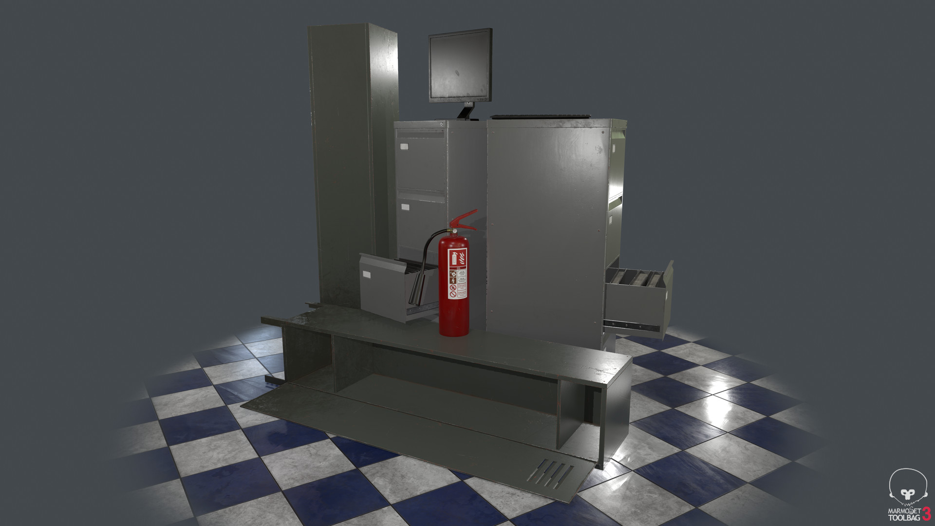 ArtStation - Office props