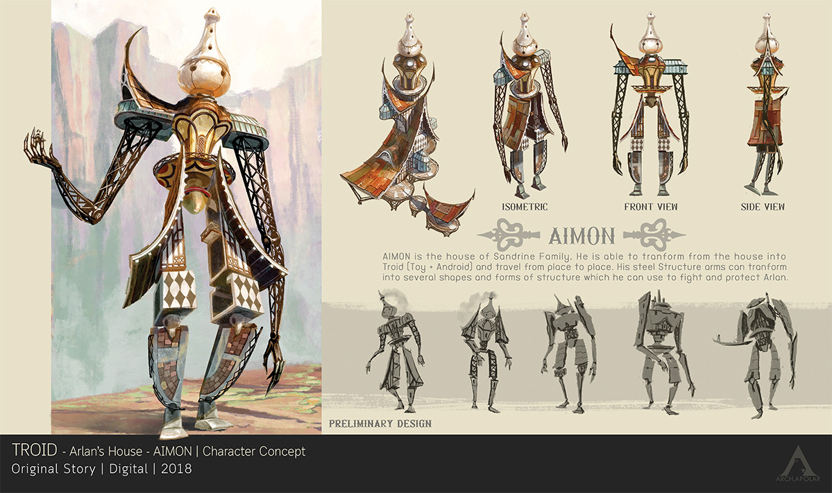 ArtStation - AIMON - ARLAN's HOUSE