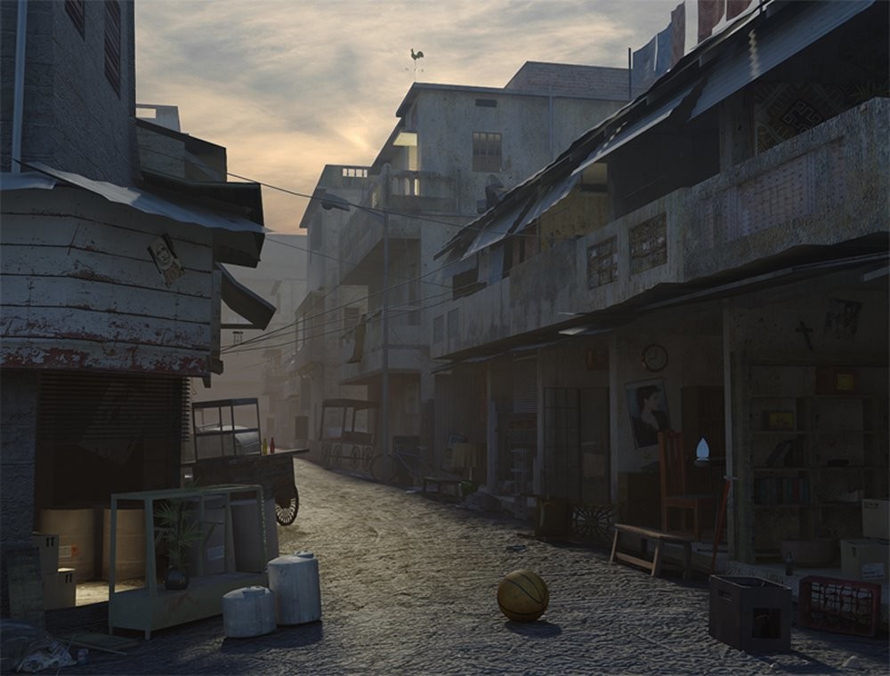 ArtStation - Street scene