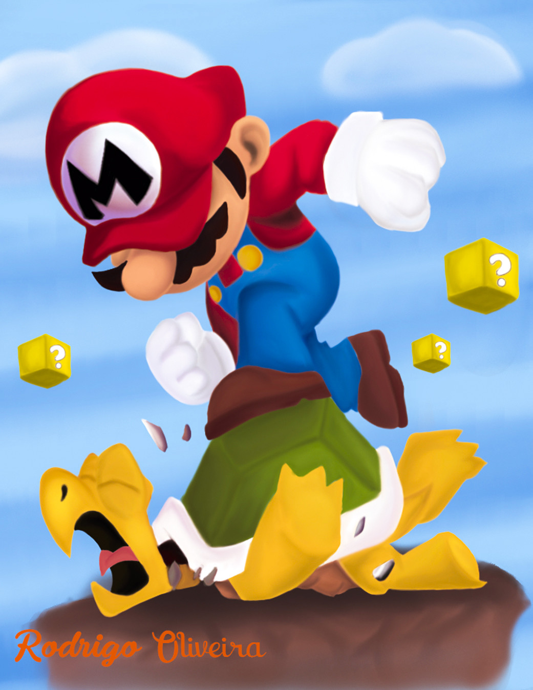 ArtStation - Super Mario FANART