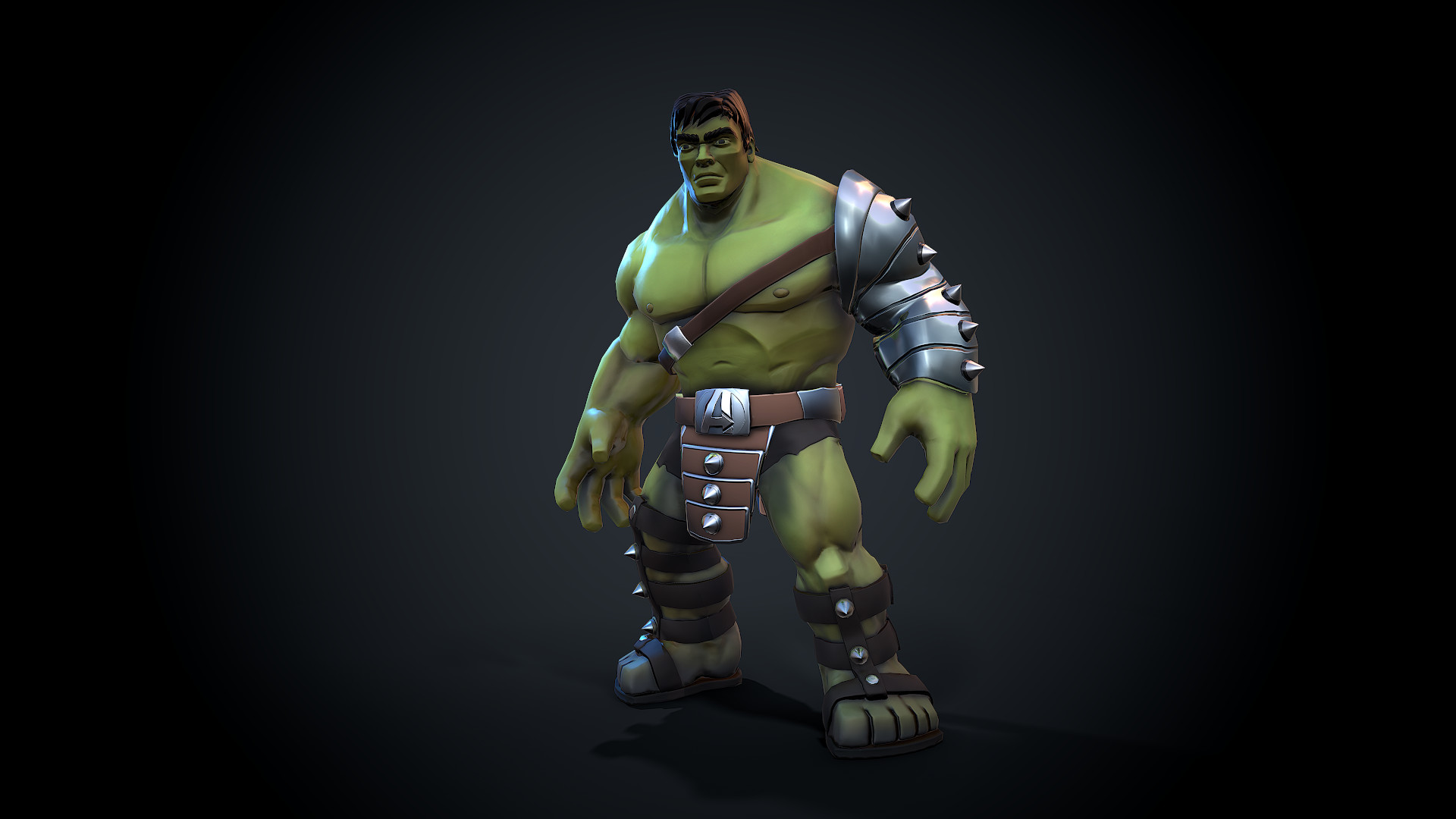 ArtStation - Hulk Ragnarok