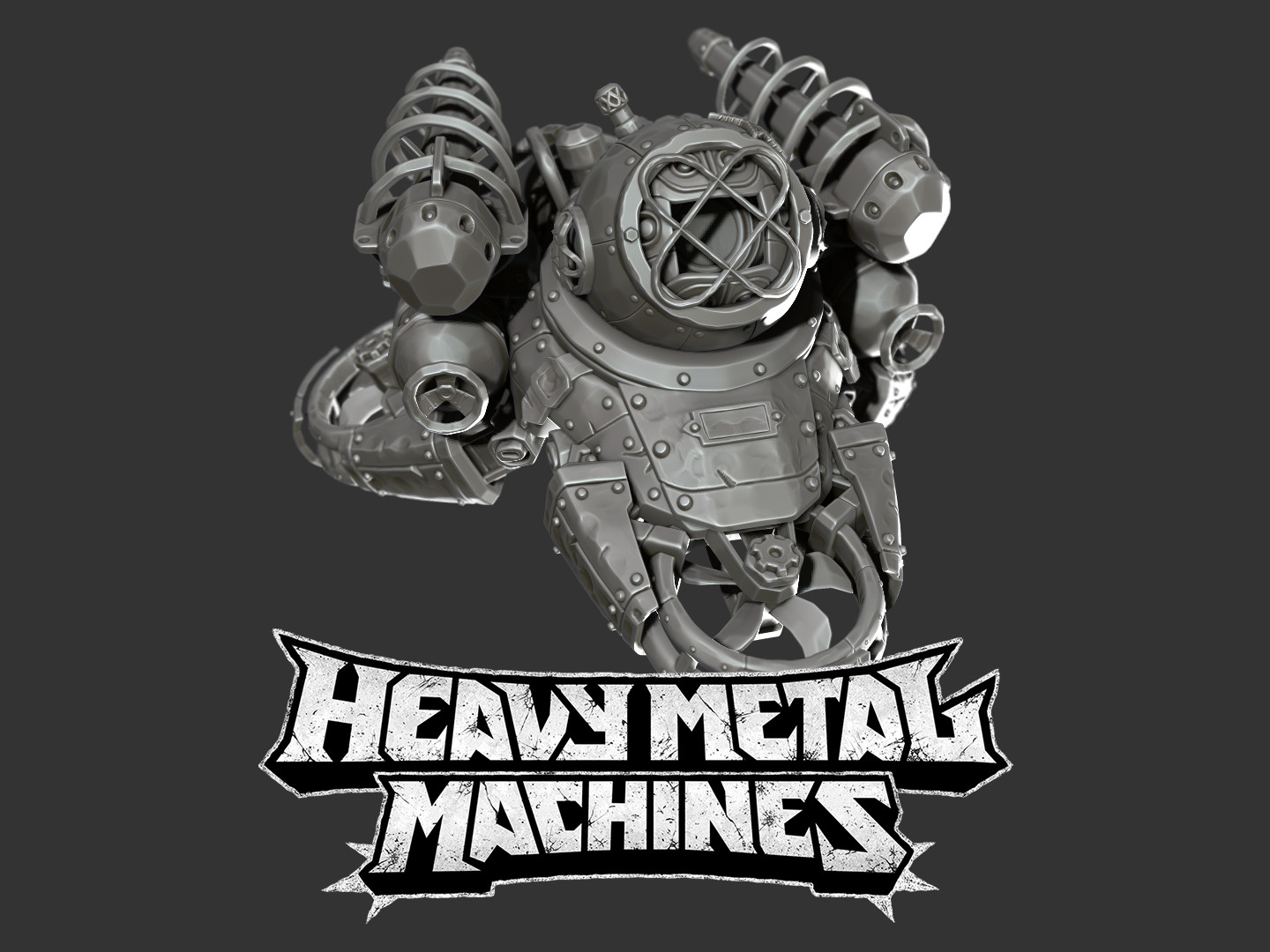 ArtStation - Heavy Metal Machines - Artificer Silver skin