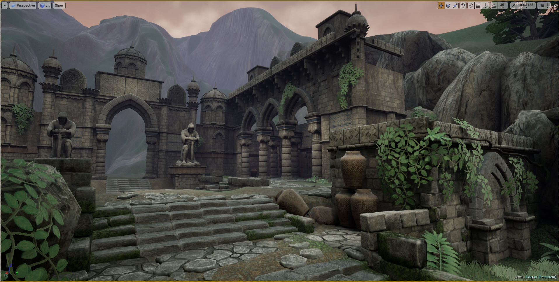 ArtStation - Ruins Environment (IN PROCESS)