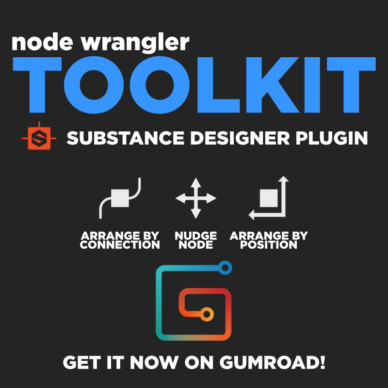 ArtStation - Node Wrangler Substance Designer Plugin