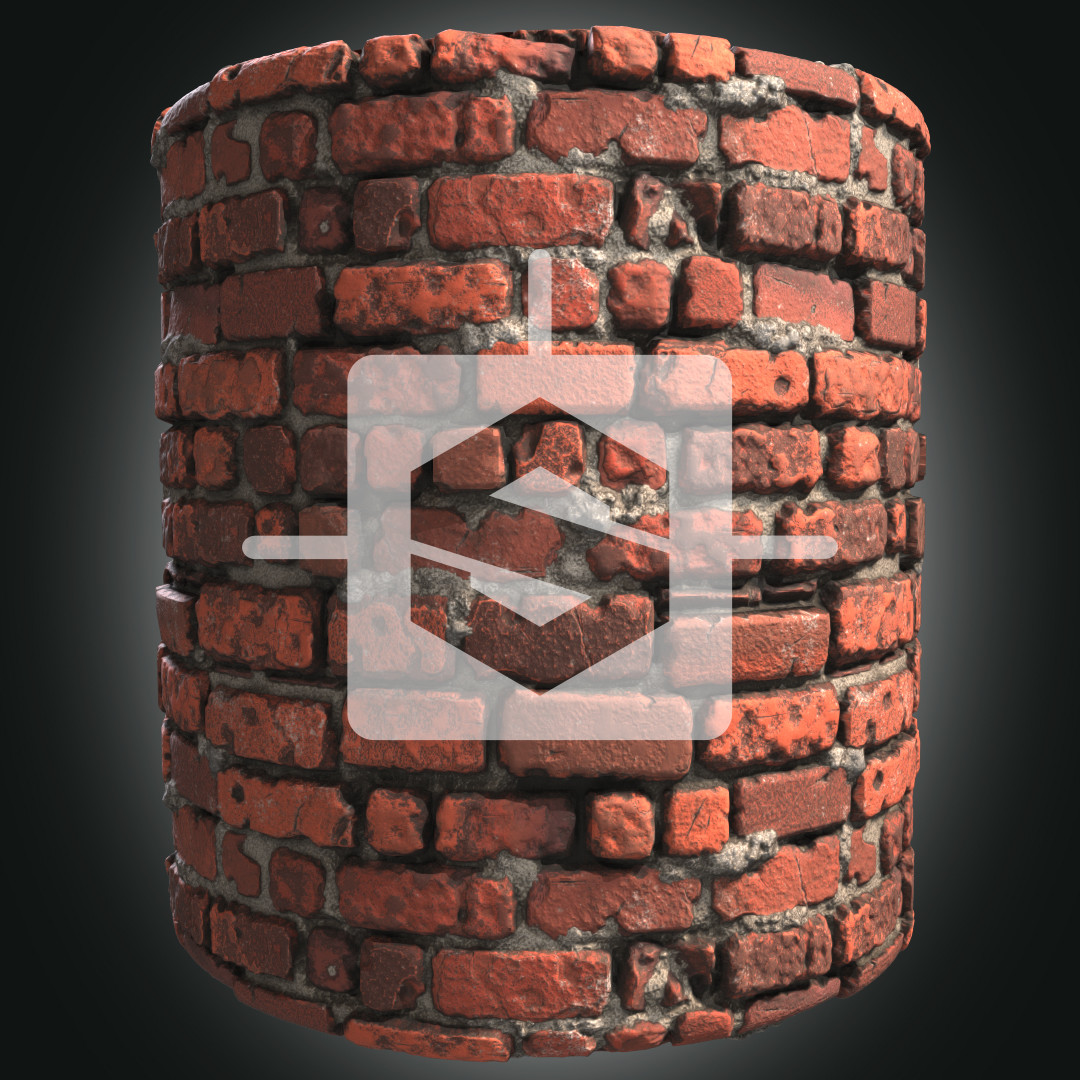 ArtStation - Stylized Bricks Wall