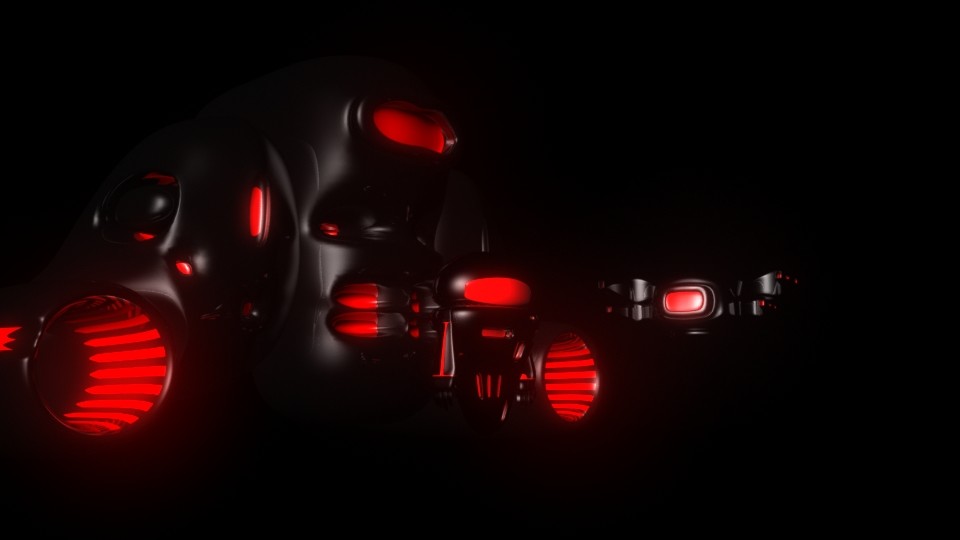 ArtStation - 3D dark robots