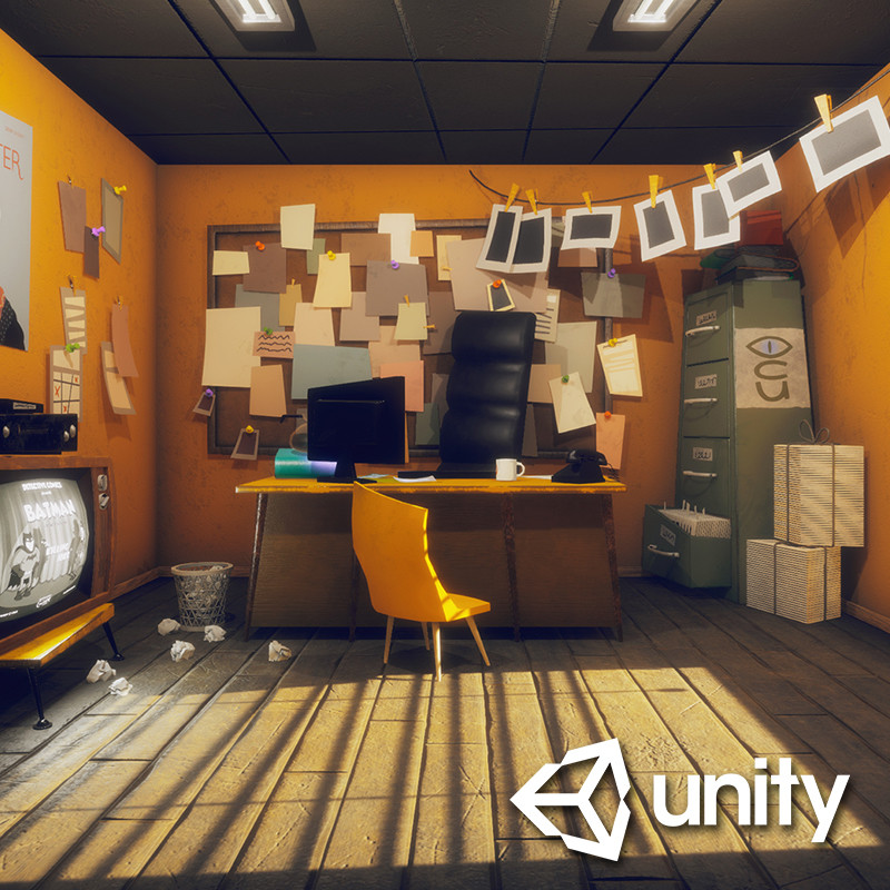 ArtStation - Office_Personal Exercises（Unity HDRP）