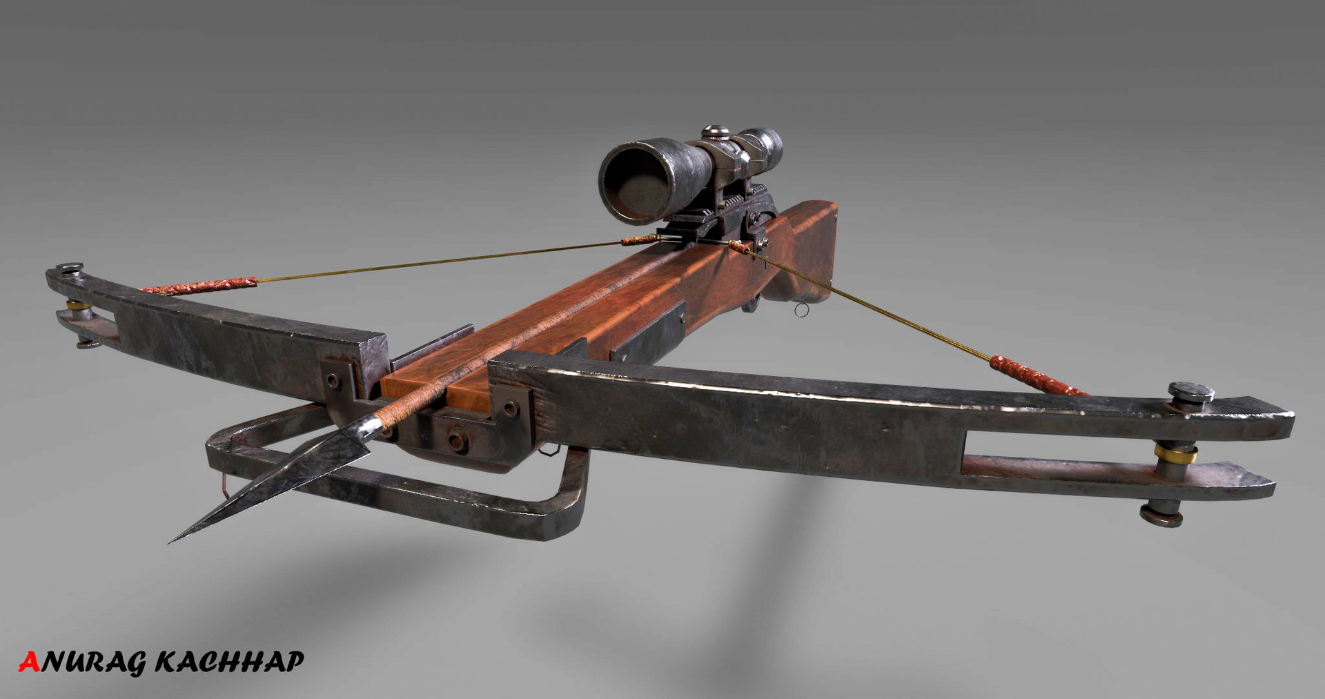 ArtStation - Rifle Crossbow