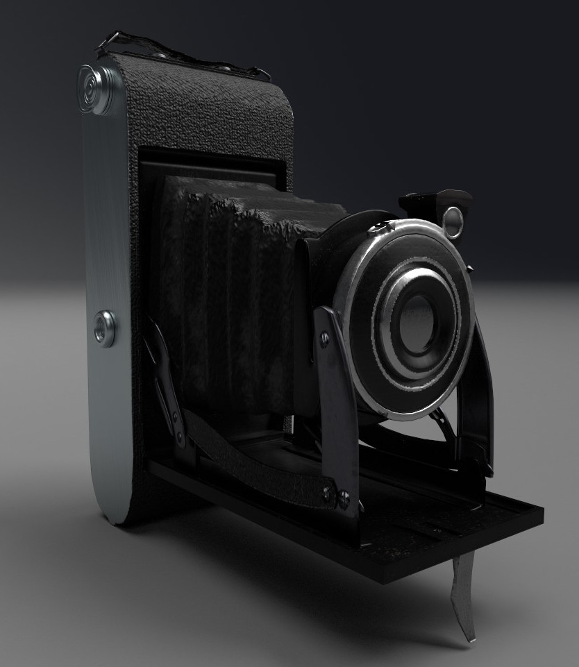 ArtStation - 1940's Camera