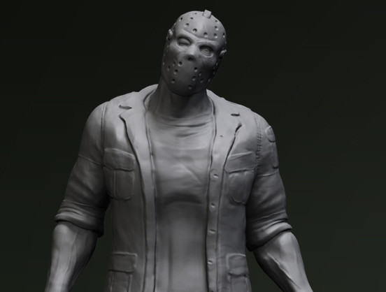 ArtStation - model Jason Voorhees for 3D print