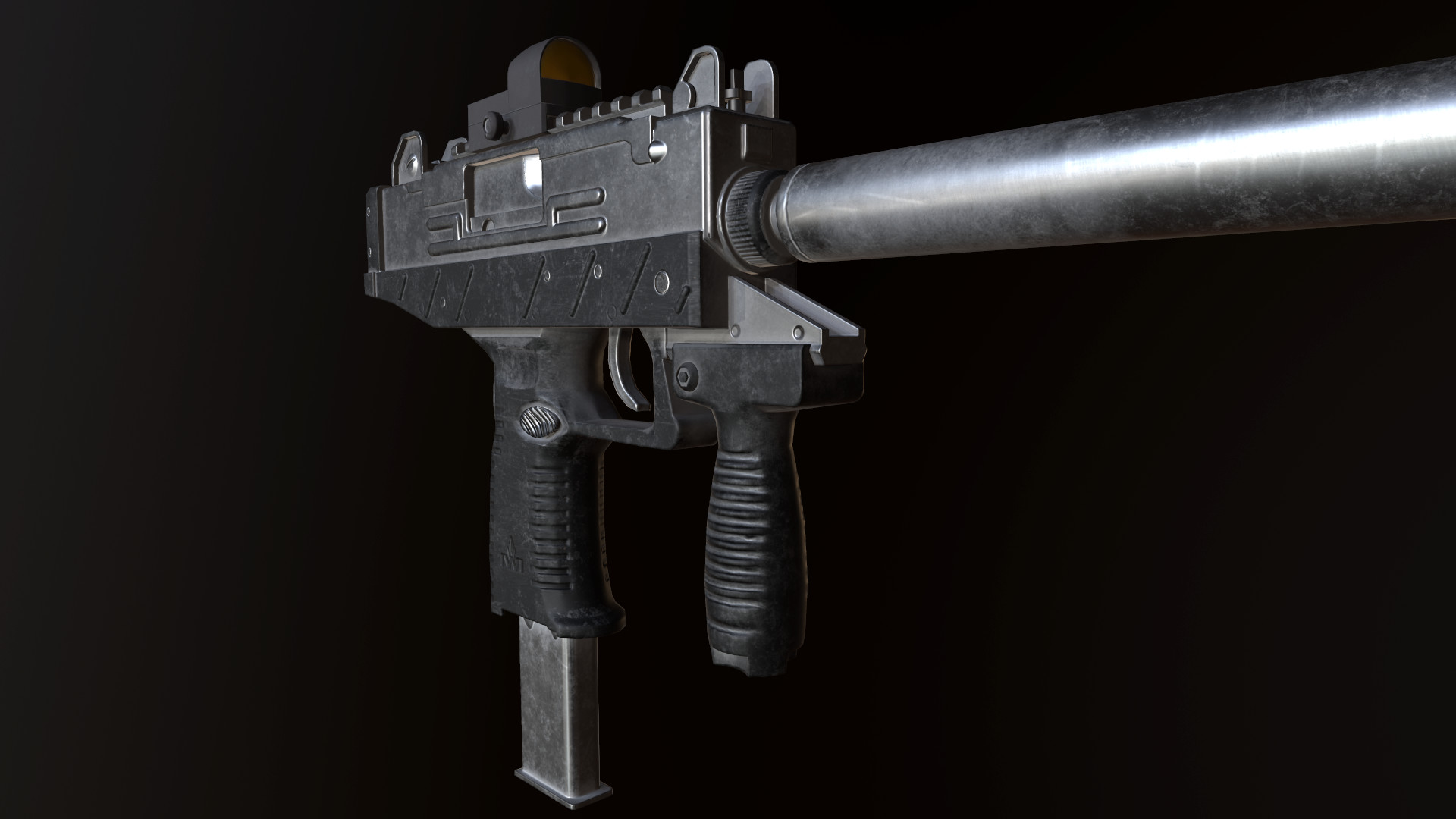 ArtStation - IWI UZI PRO SB