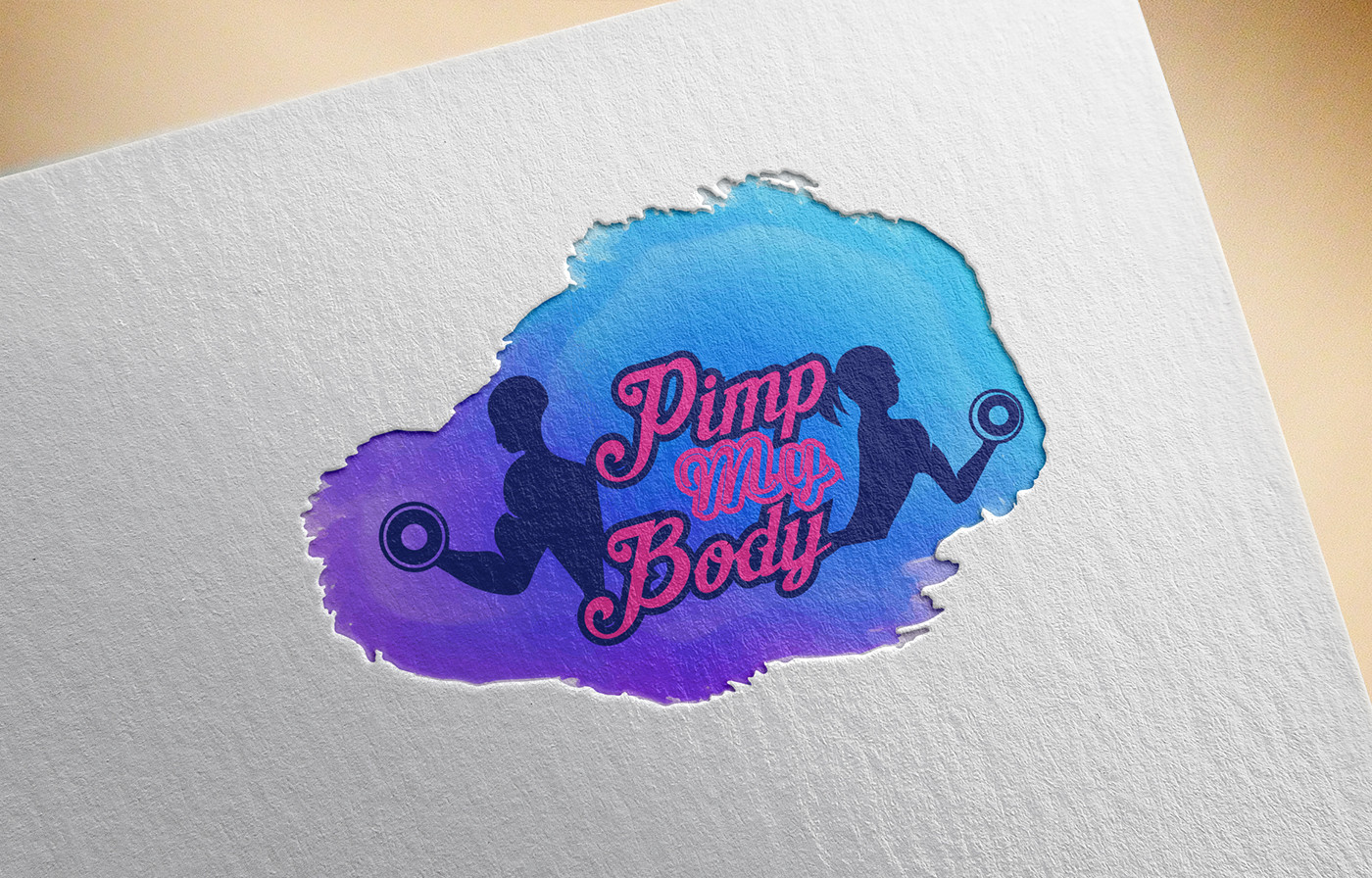 ArtStation - Pimp My Body Logo Design 1