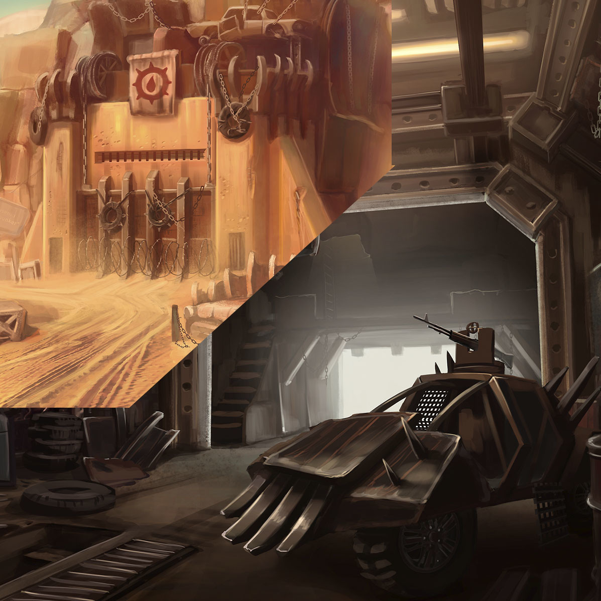 ArtStation - Rusty world