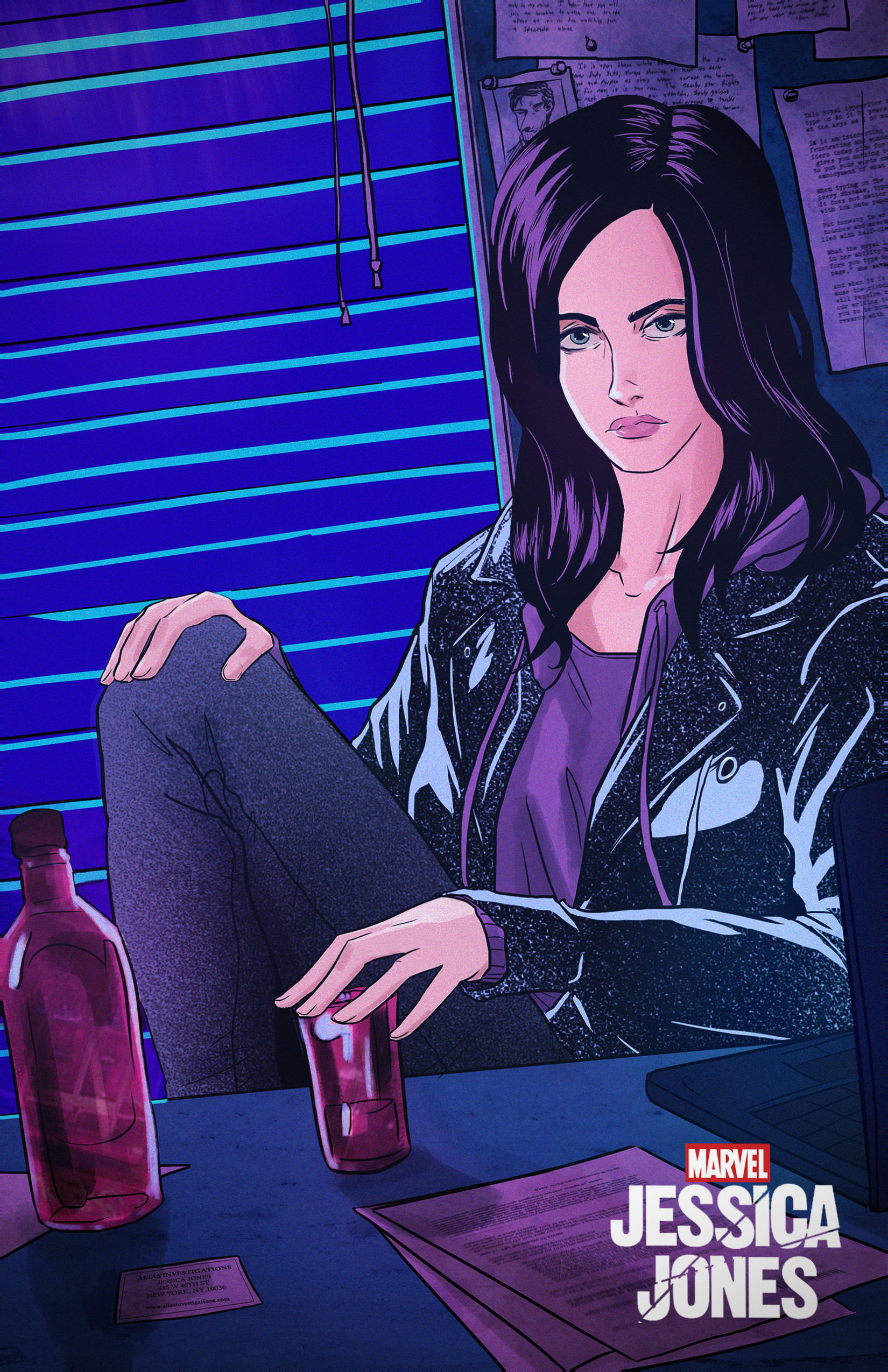 Jessica Jones Netflix Wallpaper Netflix: Jessica Jones Illustrations
