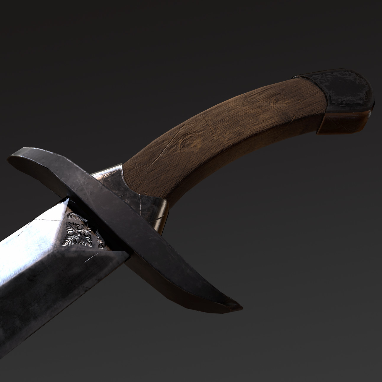 ArtStation - Curved Dagger