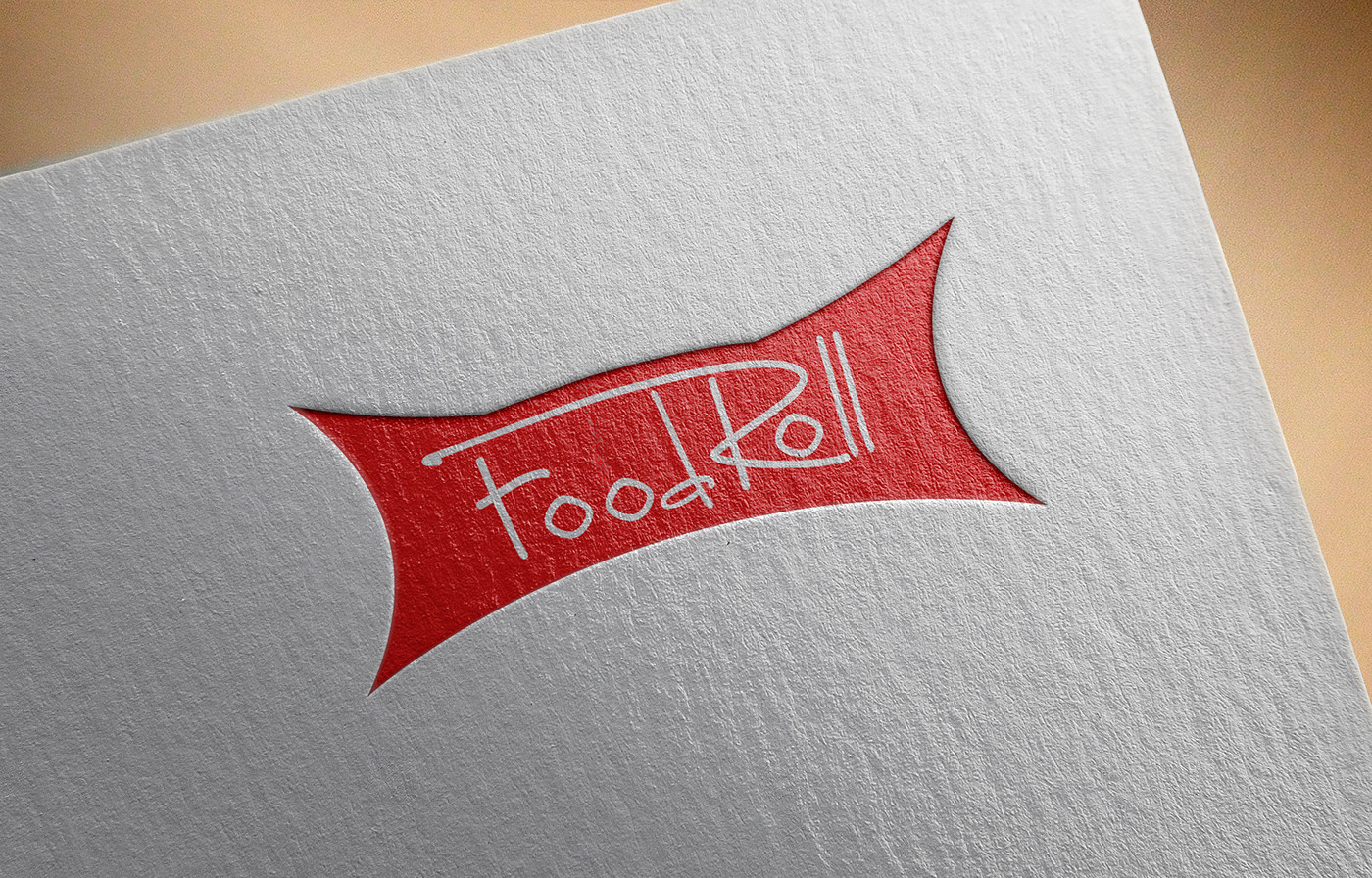 ArtStation - Food Roll Logo Design 2