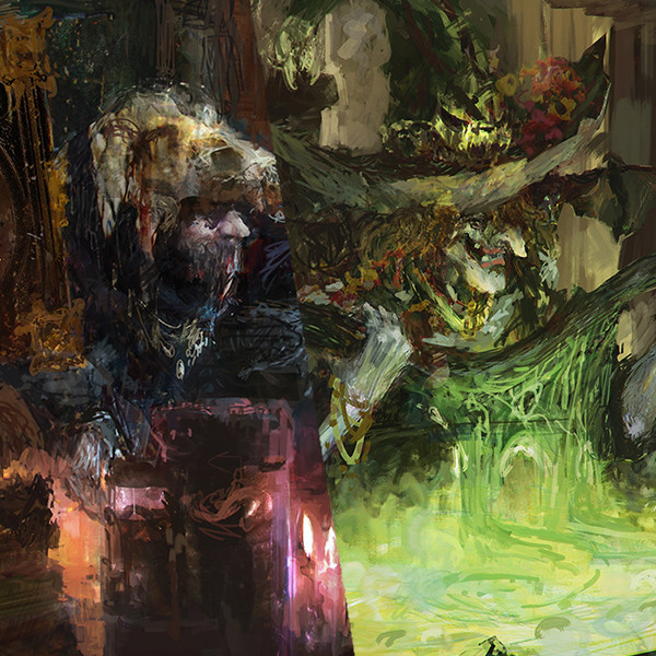 ArtStation - Some sketches about sorcery