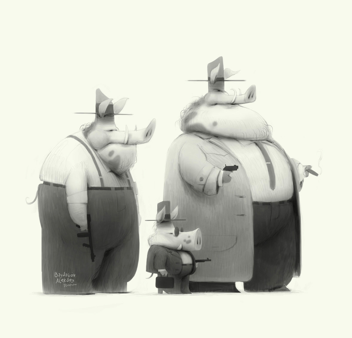 ArtStation - pigs