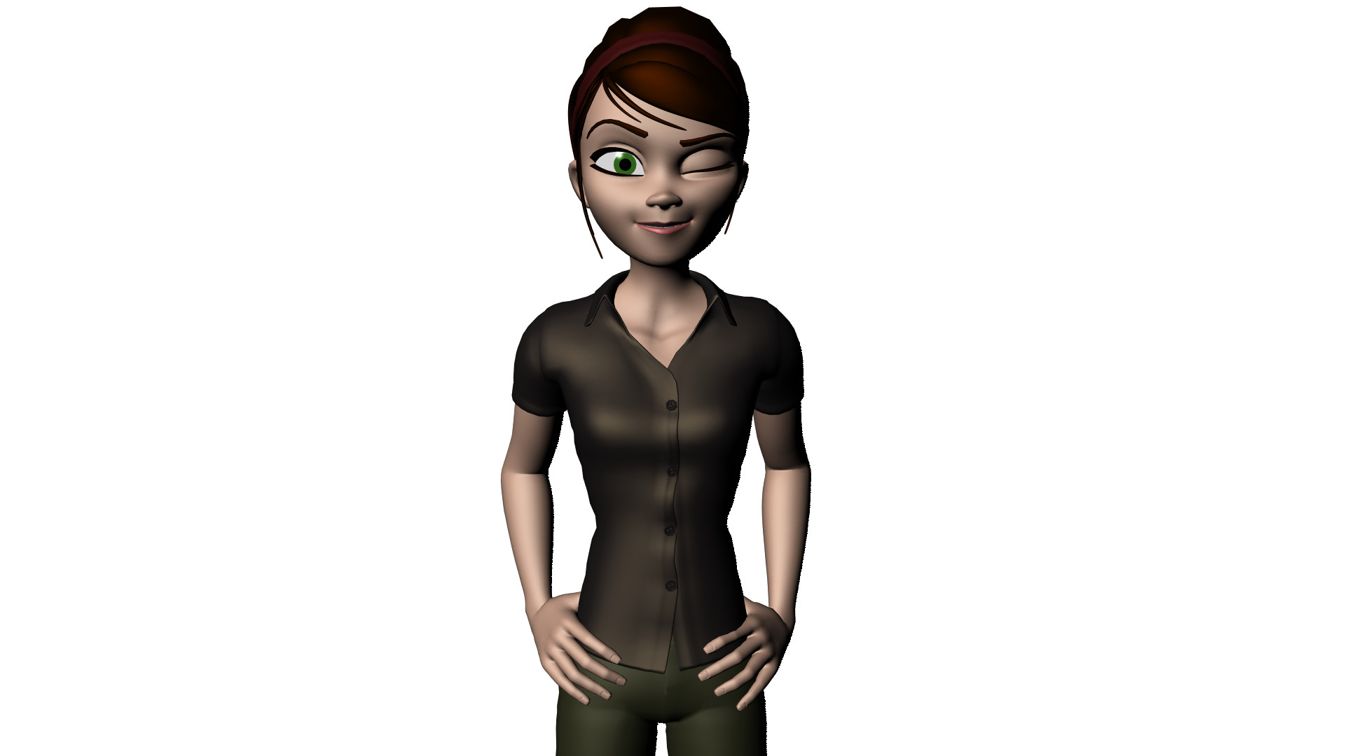 ArtStation - Priya Prakash Varrier 3d Animated