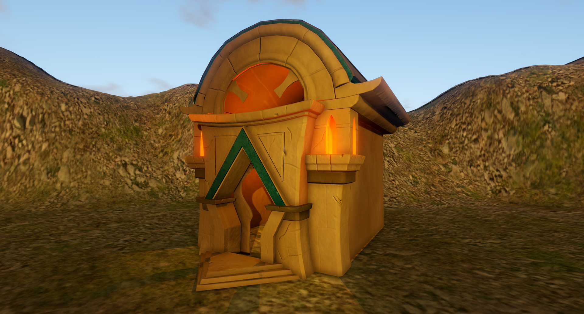 ArtStation - A Stone Gate