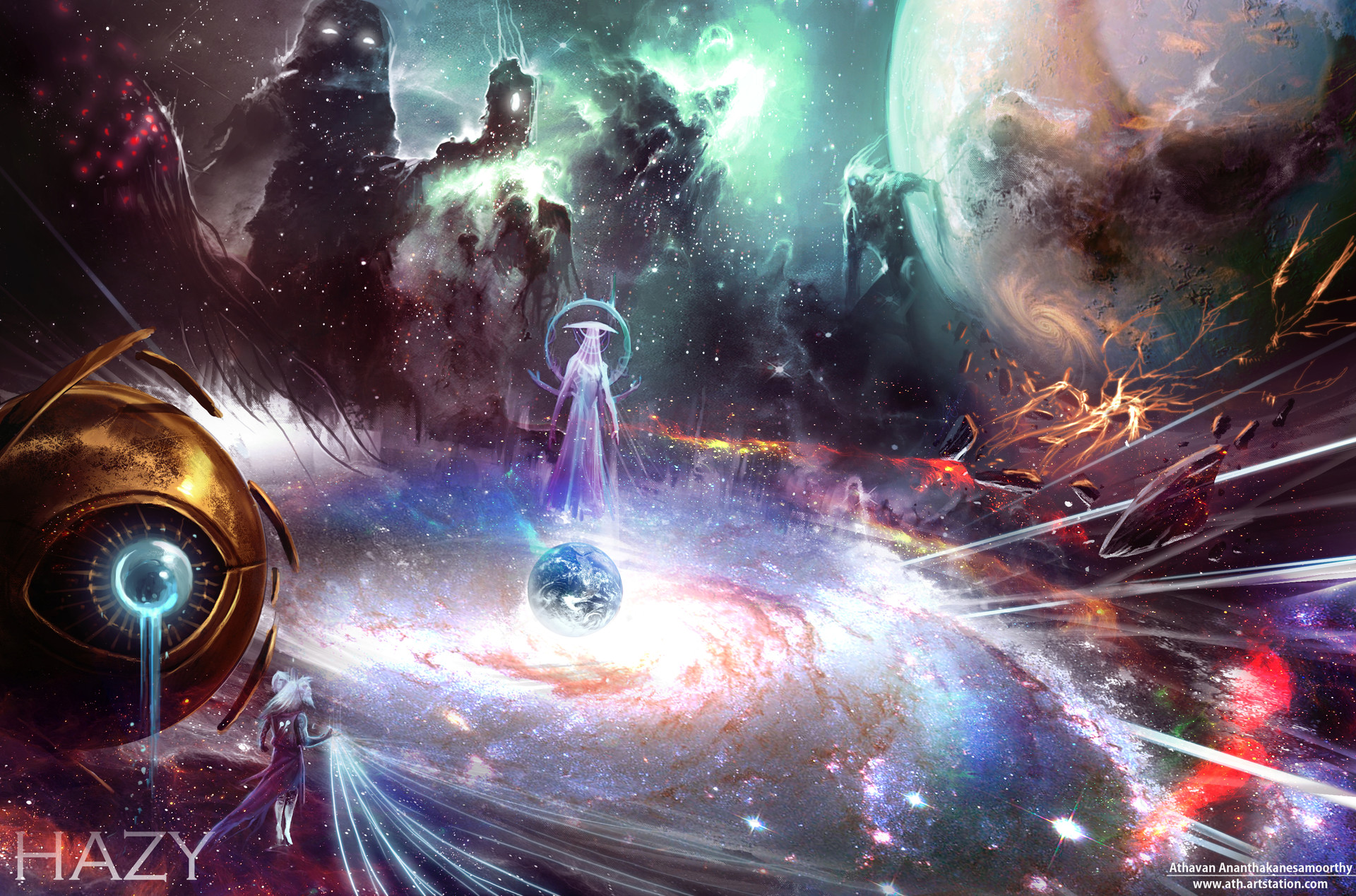 ArtStation - Hazy: Fate or Destiny - The Gods