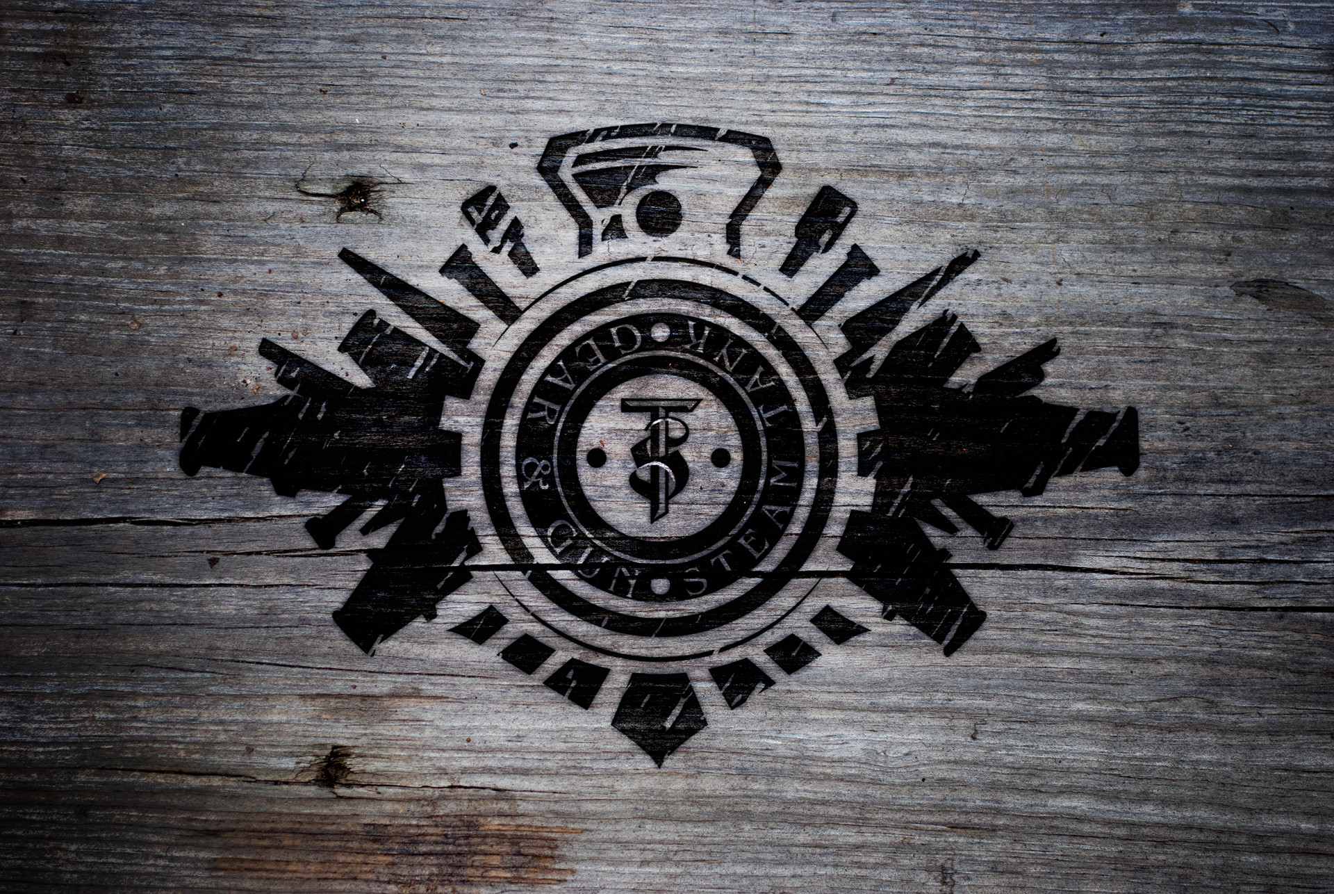 ArtStation - Steam Tank Logo