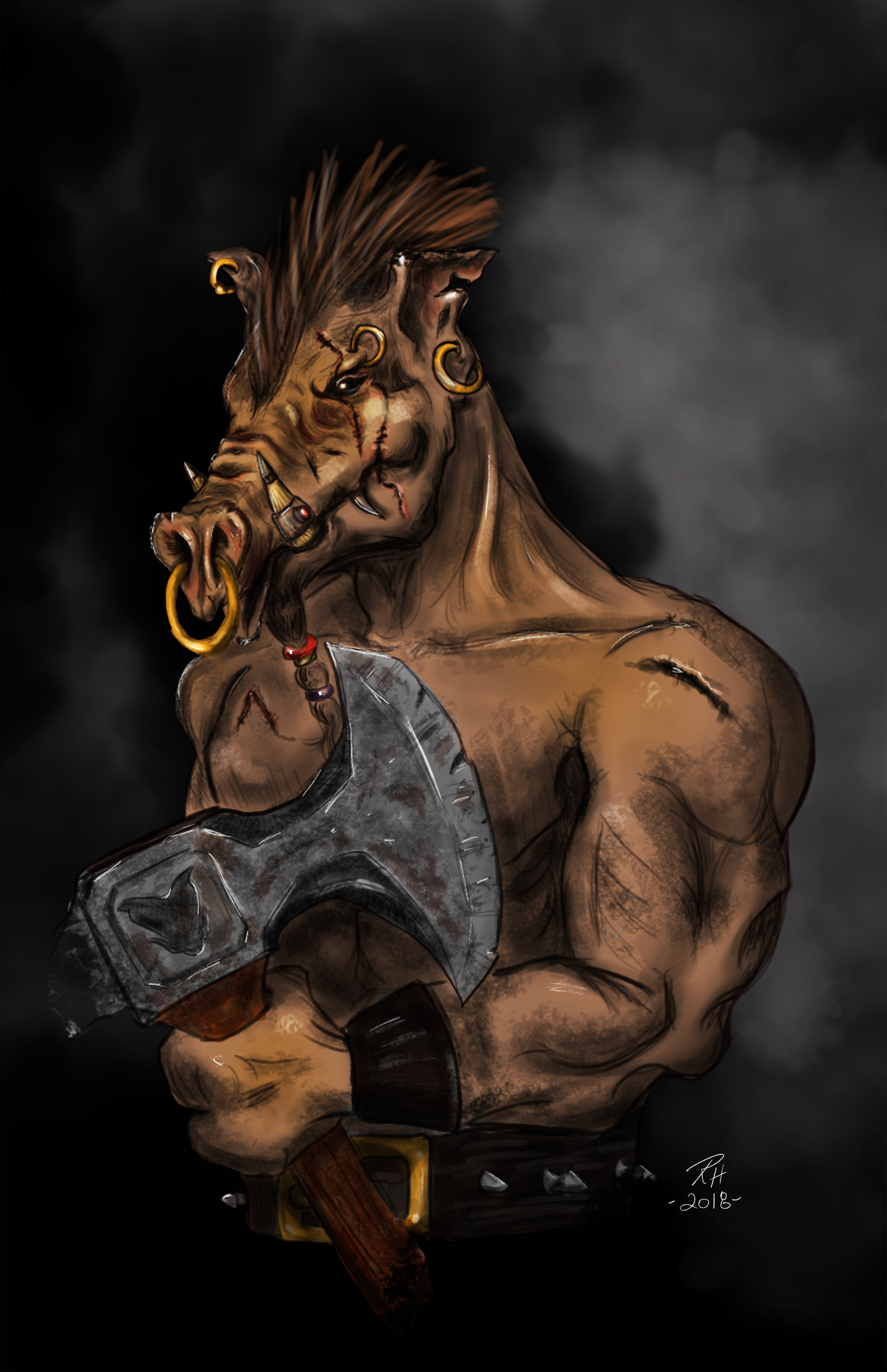 ArtStation - War Pig