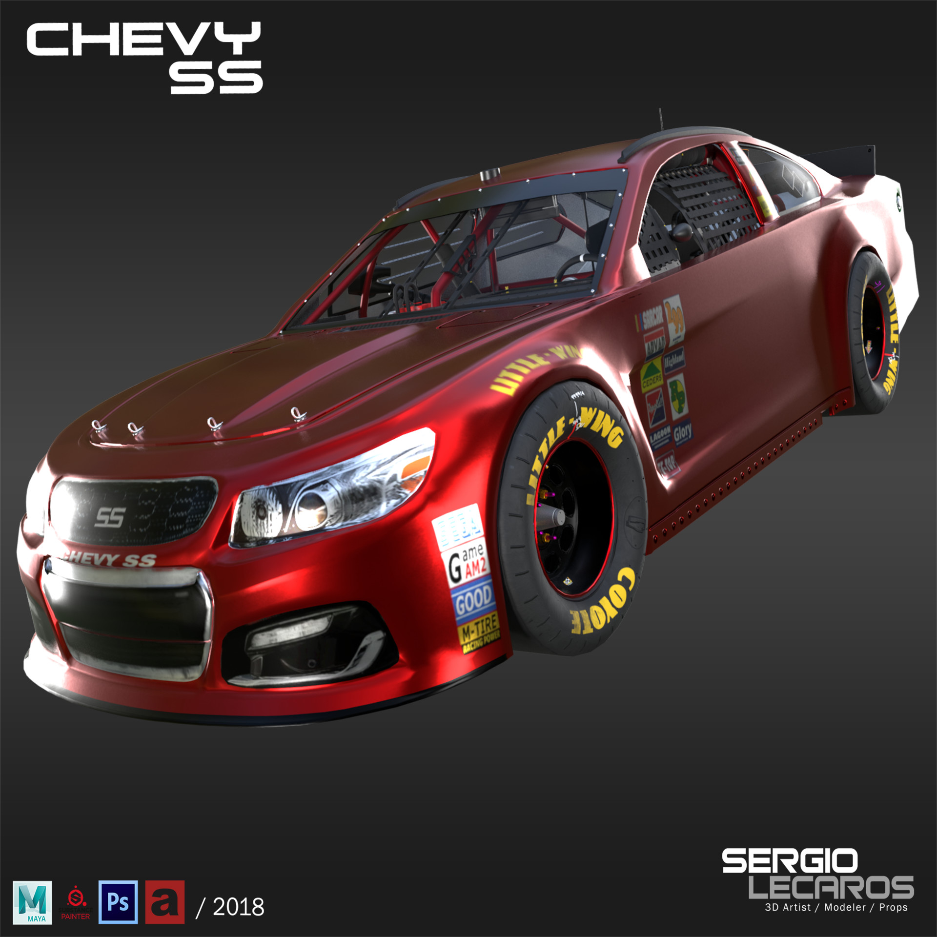 Sergio Lecaros - Chevy SS NASCAR 2015 Edition