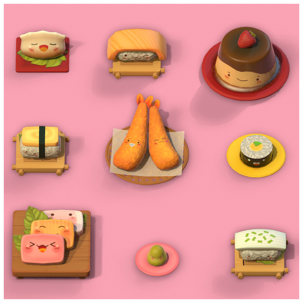 ArtStation - Sushi Go! Series Part 2