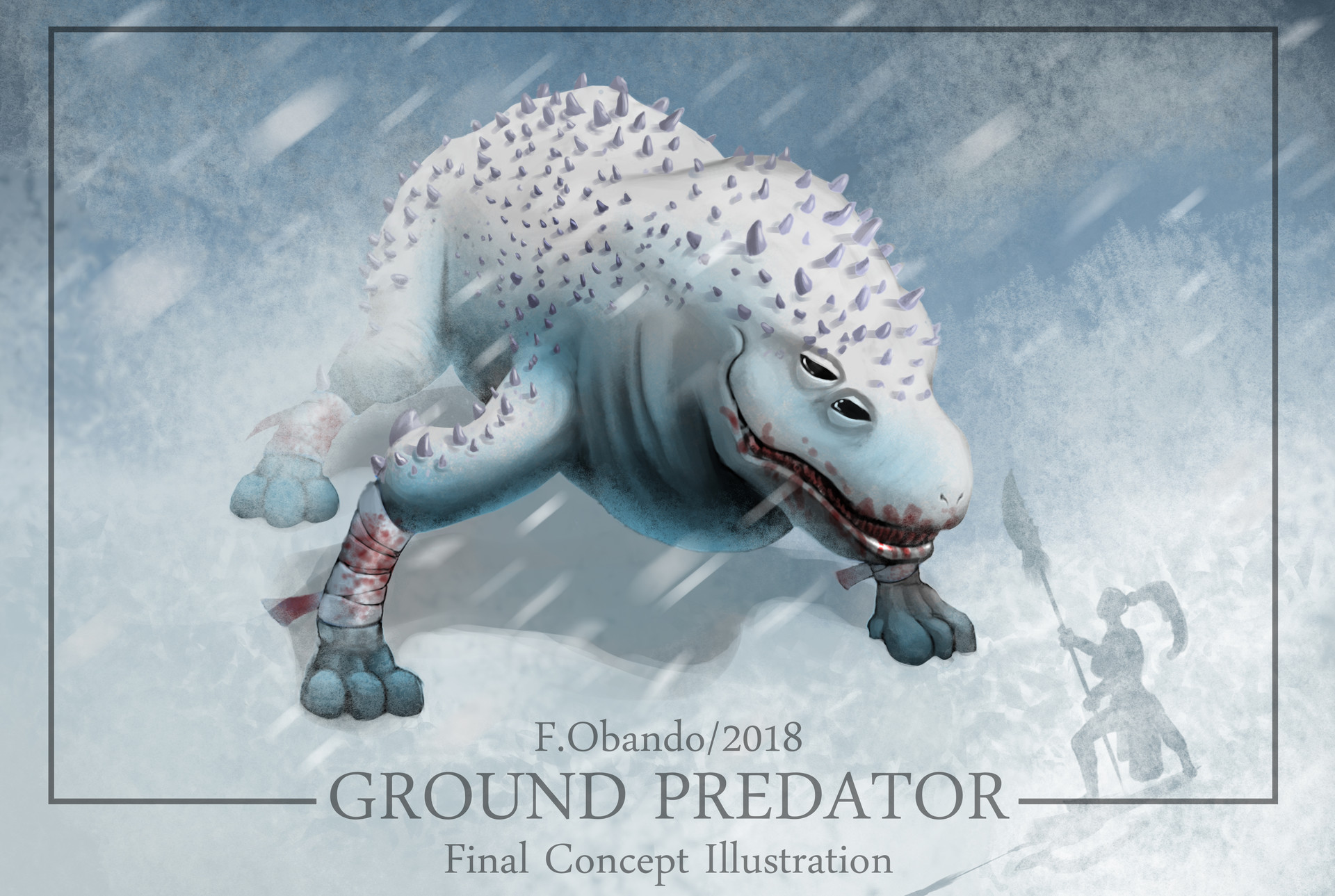 ArtStation - Creature Design - Ground Predator