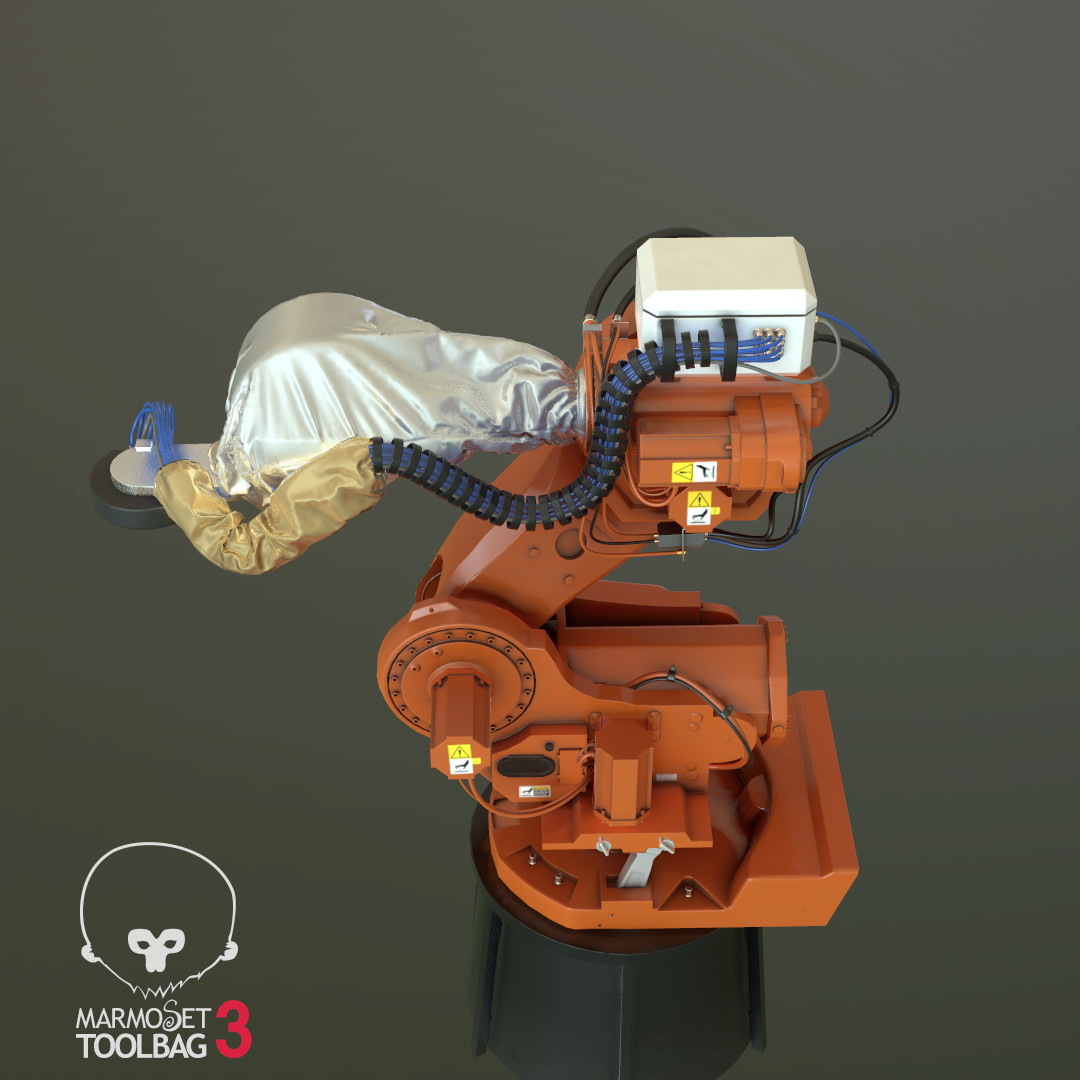 ArtStation - Robotic Arm