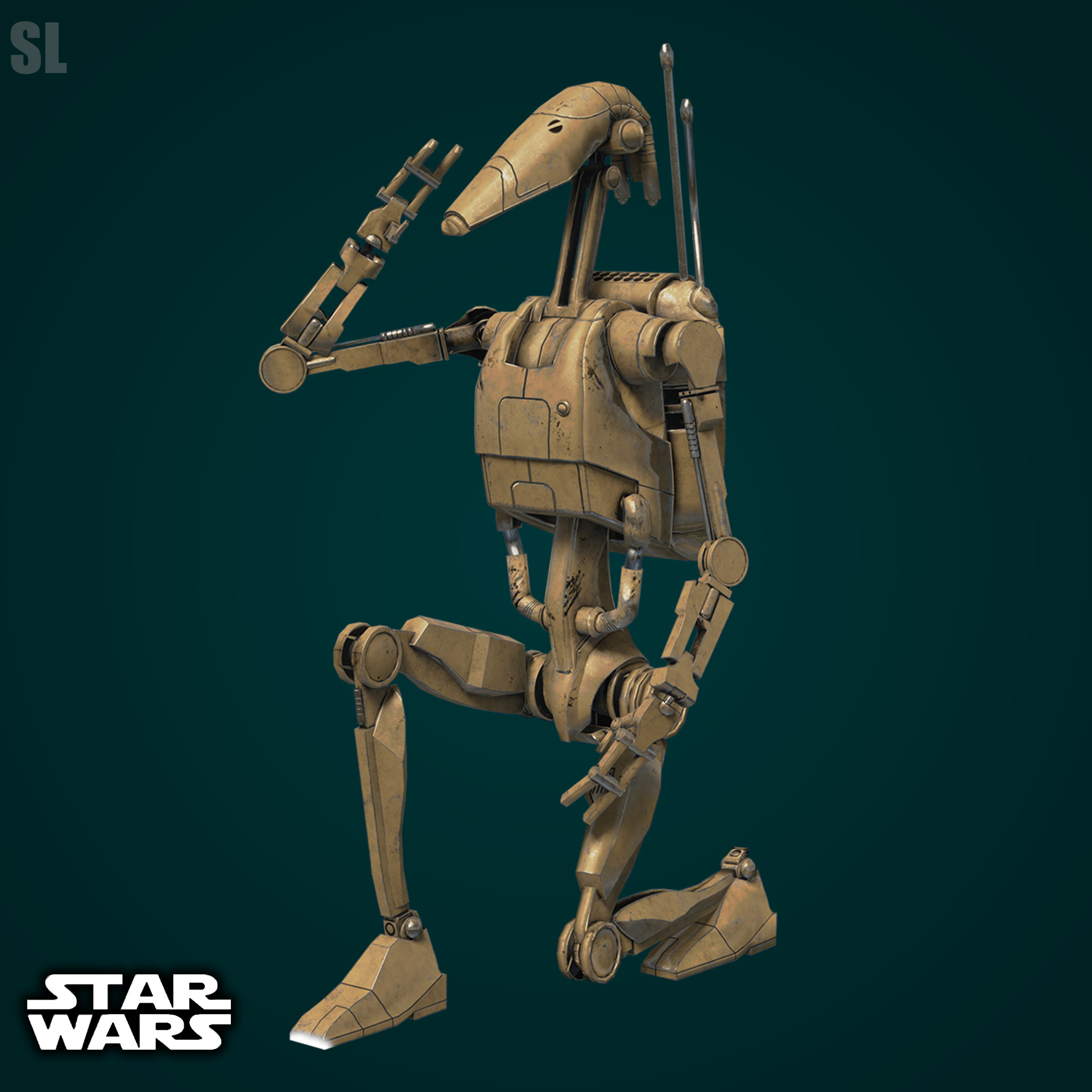 ArtStation - B1 Battledroid