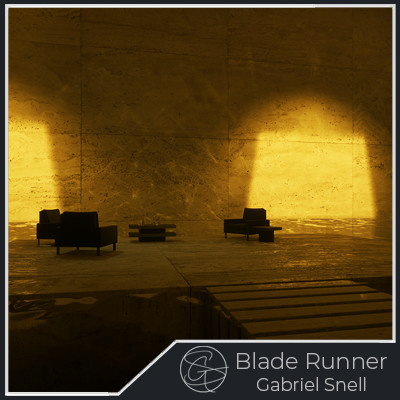 ArtStation - Blade Runner - Wallace's Office